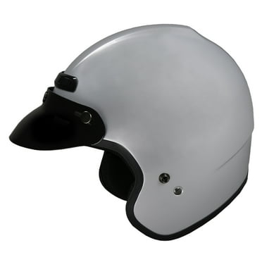 Medium Adult Shell DOT Approved Full Face Motorcycle Helmet with Dual ...