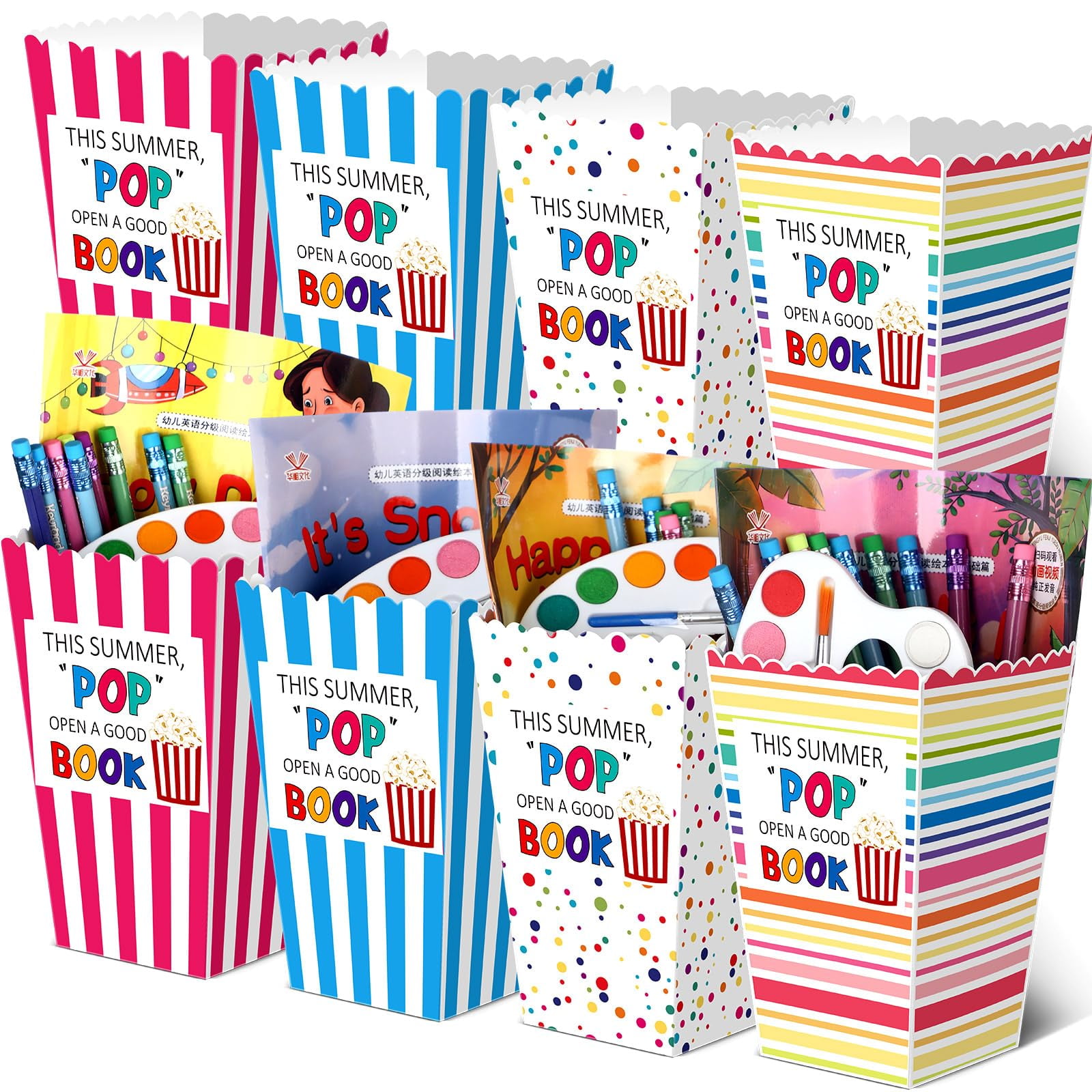 Fulmoon 36 Pcs End OIF8 of the School Year Party Gift Boxes Preschool ...