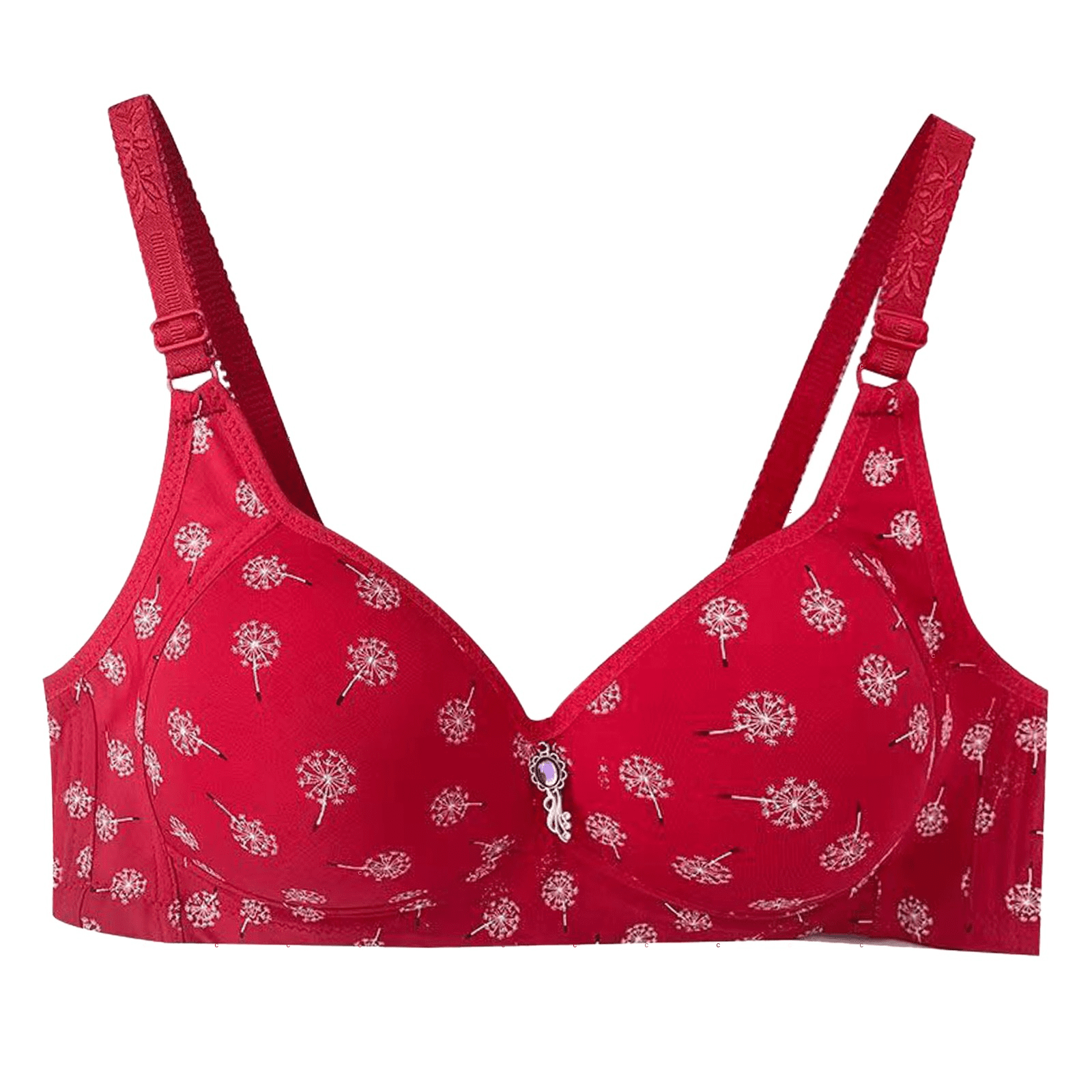 Fulorrnie Bras for Women Lift No Underwire Comfort Bralette Soft Cup ...