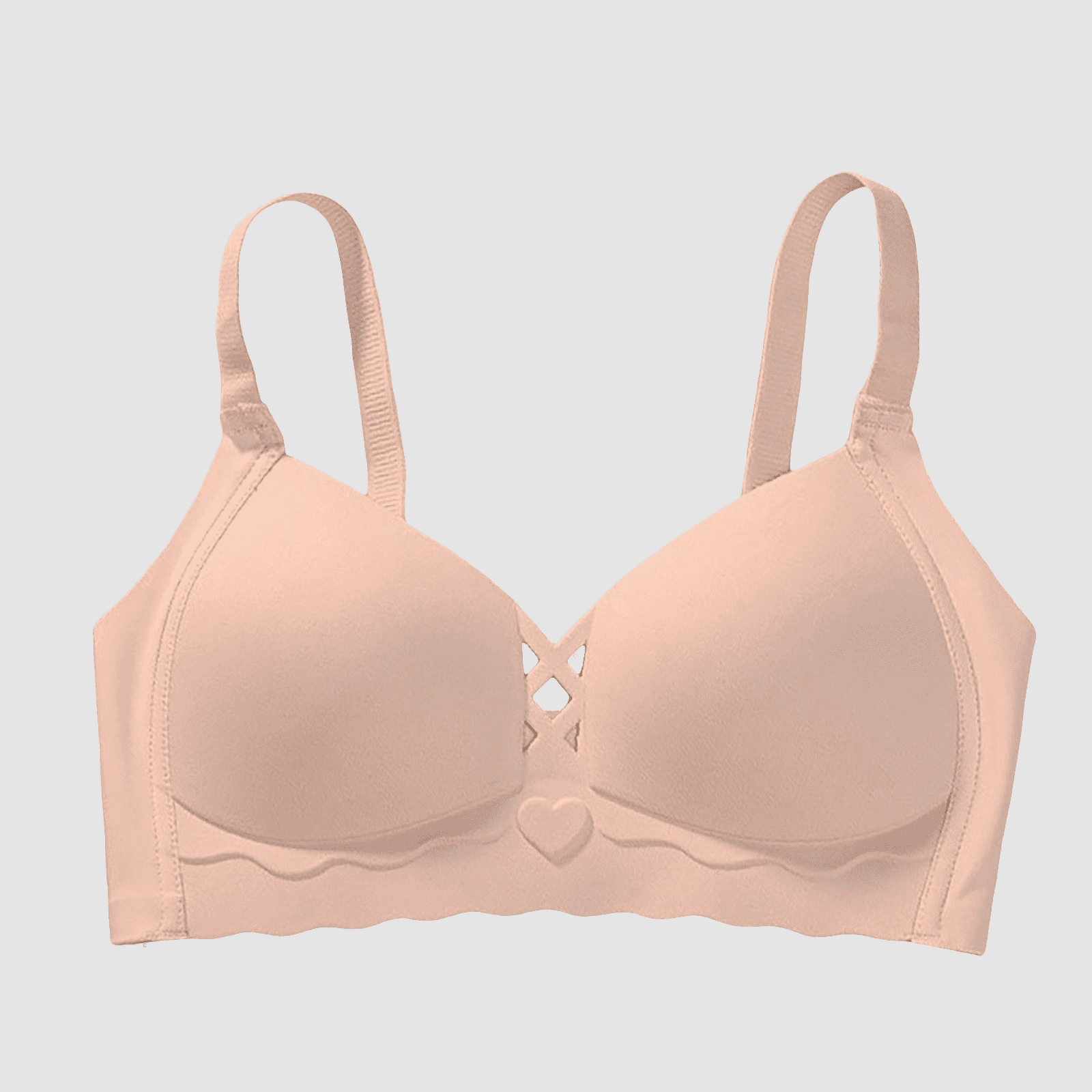 Fulorrnie Bras for Women Lift No Underwire Supportive Comfort Show Back ...