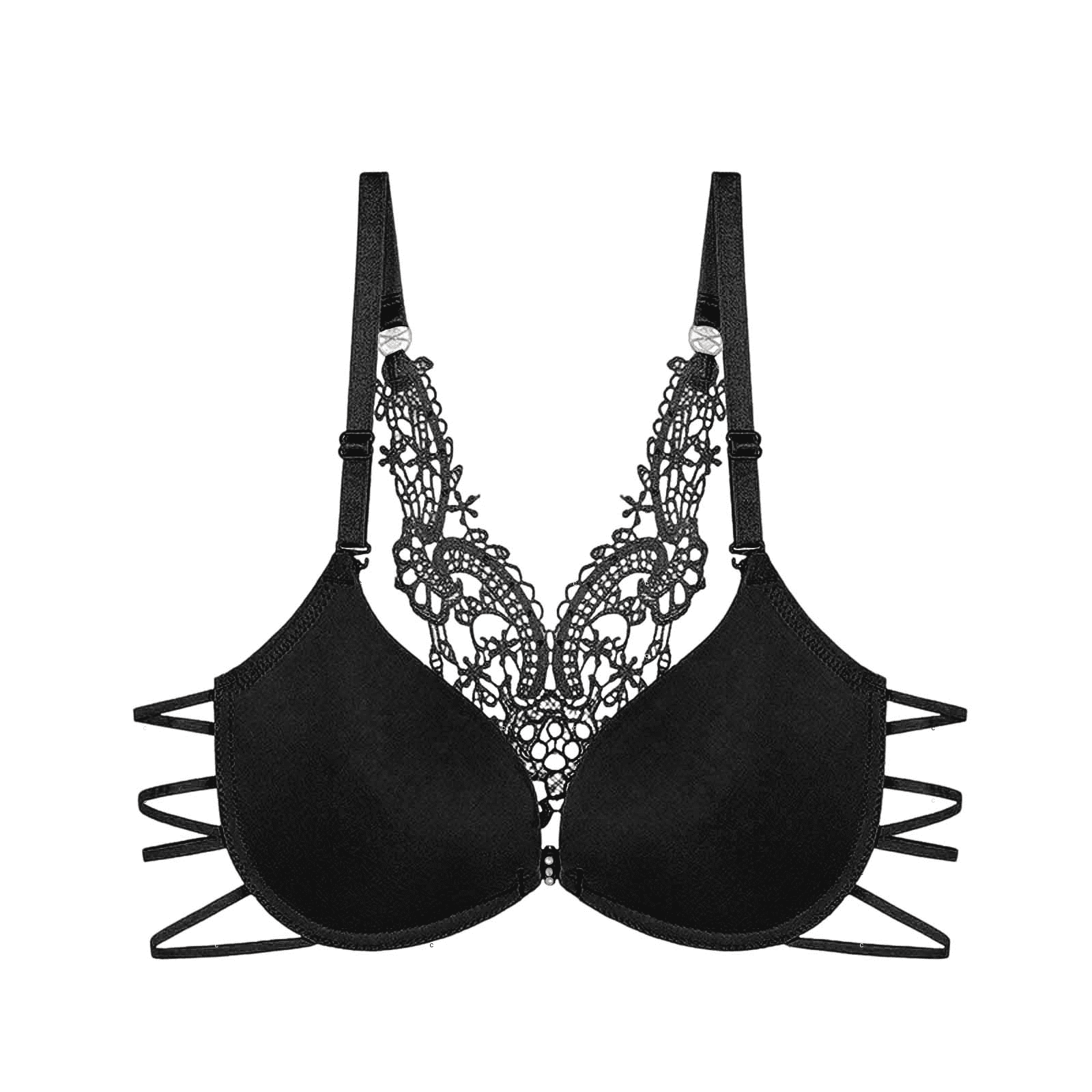 Fulorrnie Bras for Women Lift Underwire Supportive Back Fat Smoothing ...