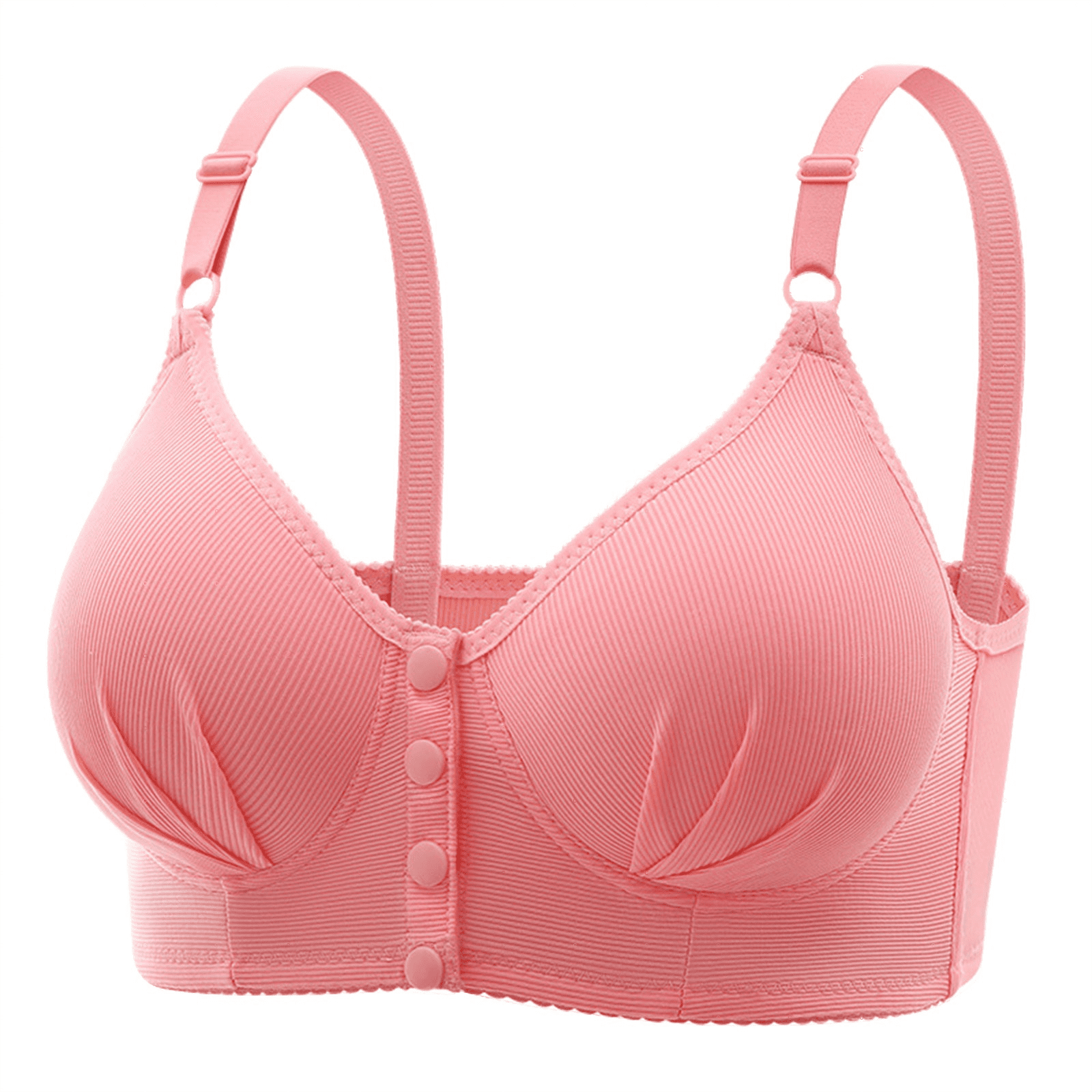 Fulorrnie Bras for Women Lift Wirefree Comfort Supportive Front Closure ...