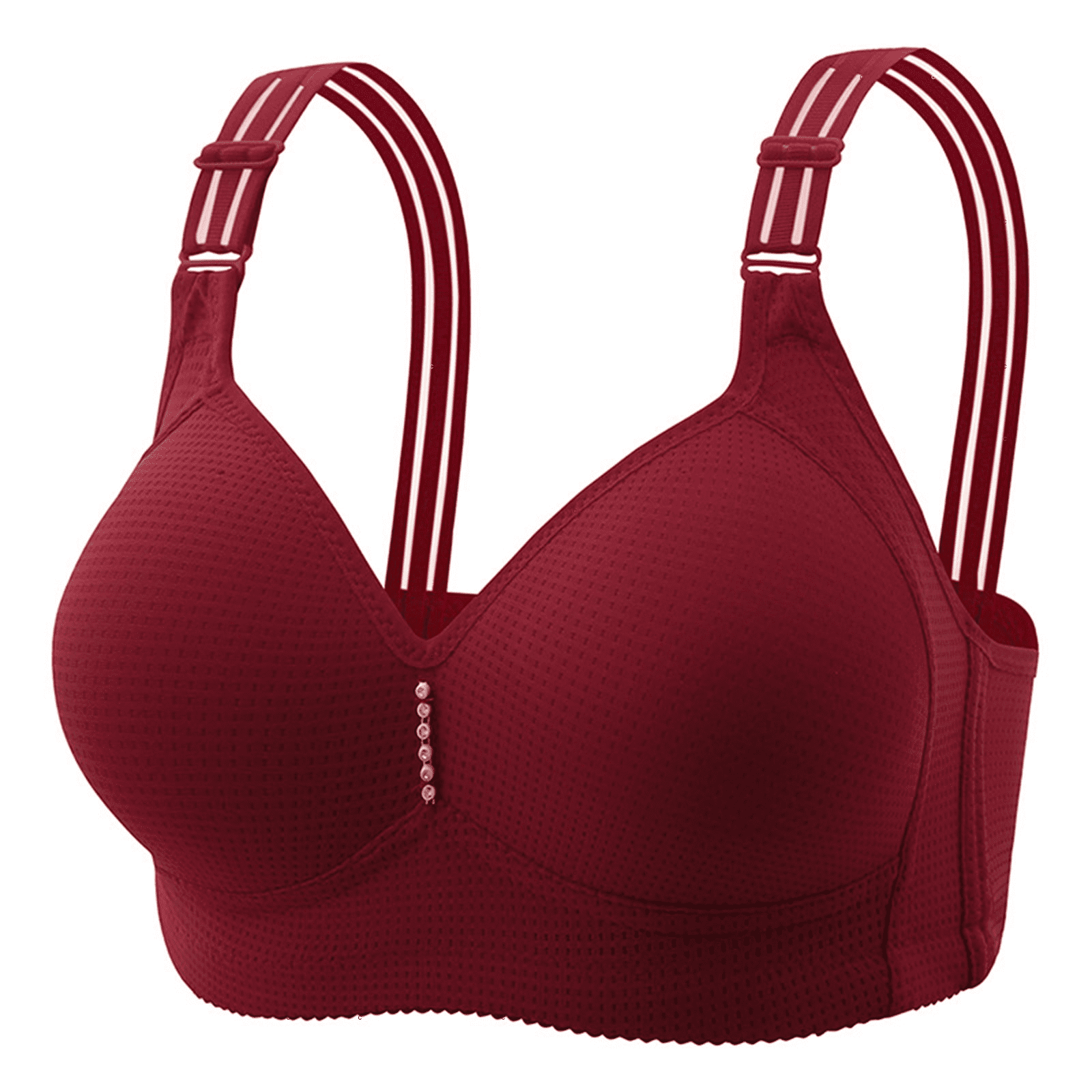 Fulorrnie Bras for Women Lift Wirefree Supportive Comfort Front Closure ...