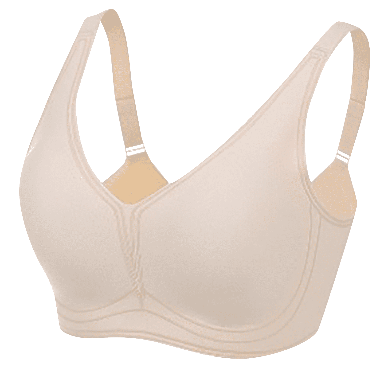Fulorrnie Bras for Women Lift Wirefree Supportive Comfort Seamless No ...