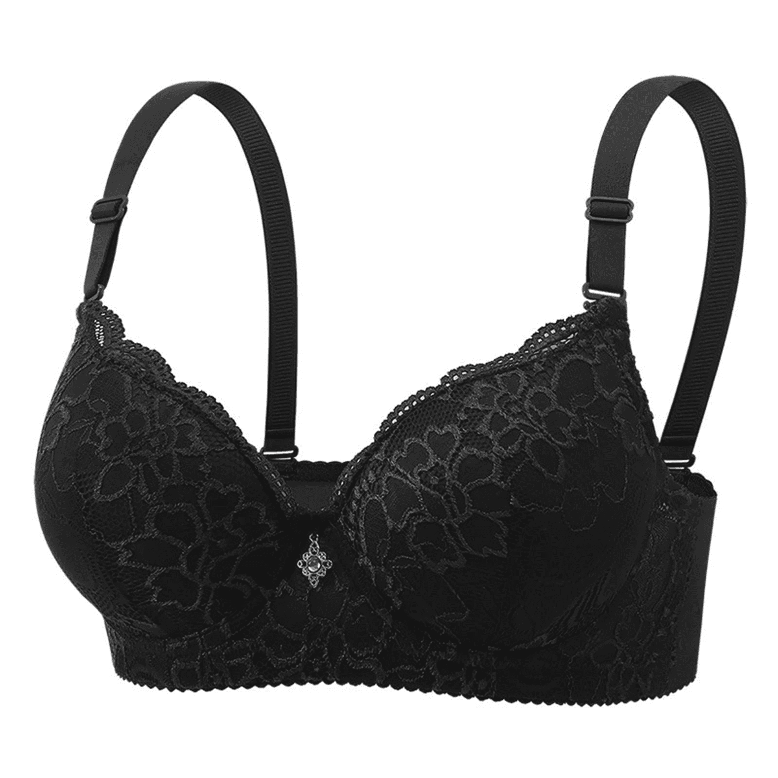 Fulorrnie Bras for Women Petite Lift Wirefree Comfort Support Bralette ...