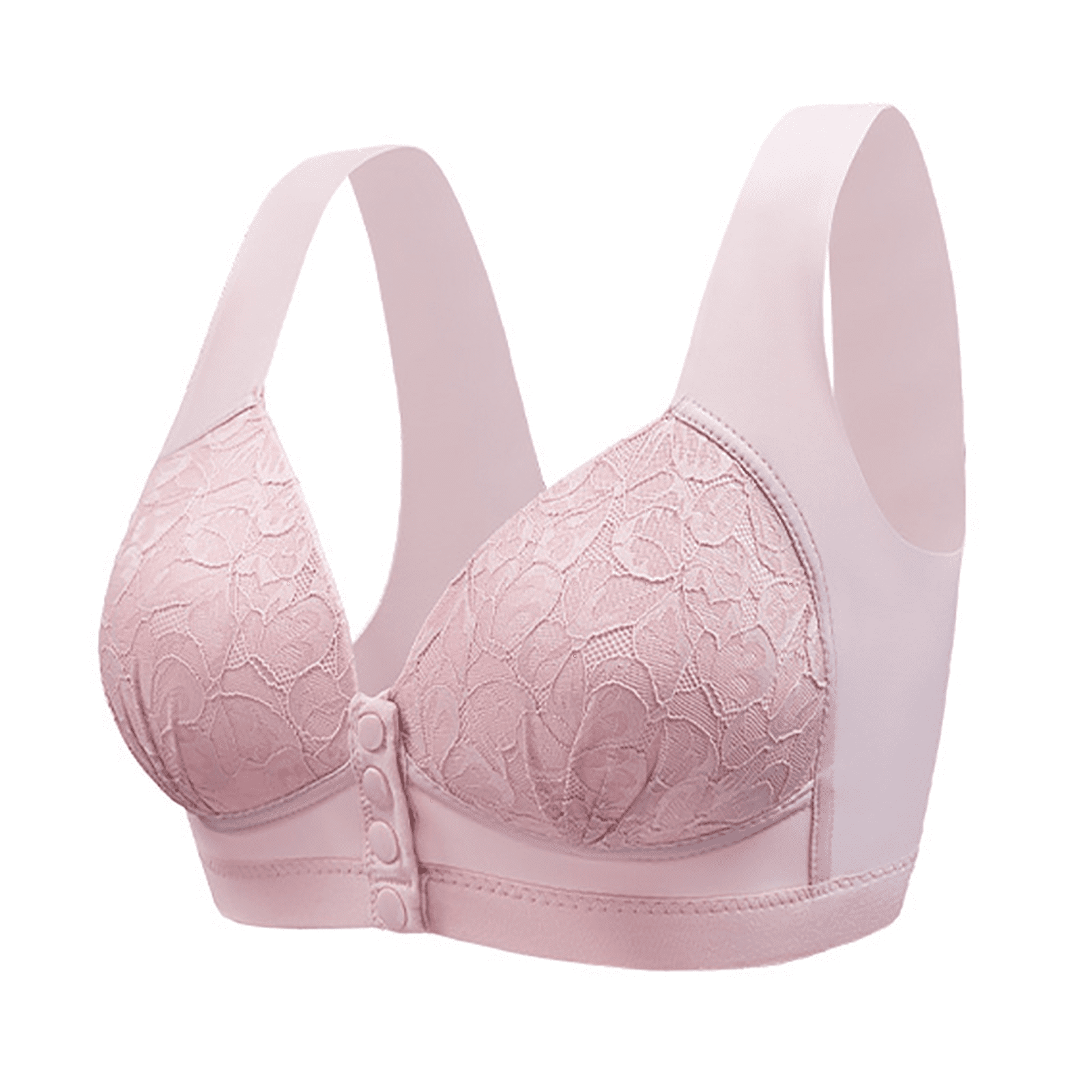 Fulorrnie Bras for Women Support Wirefree Comfort Lift Back Smoothing ...