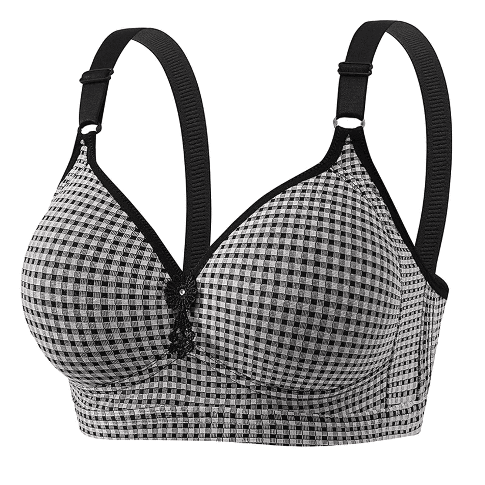 Fulorrnie Bras for Women Support Wirefree Comfort Seamless Bralette ...