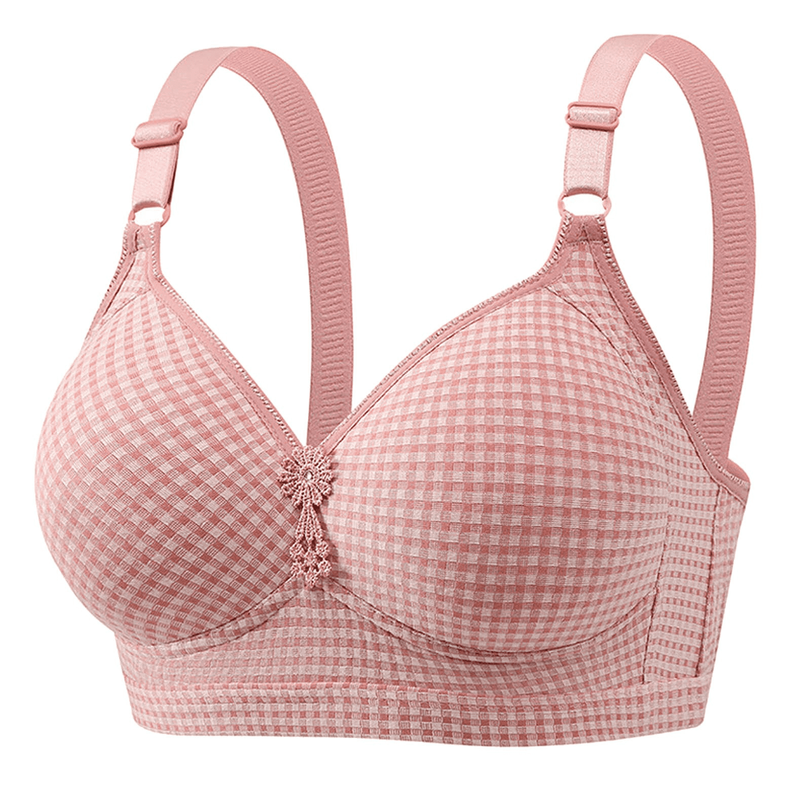 Fulorrnie Bras for Women Support Wirefree Comfort Seamless Bralette ...