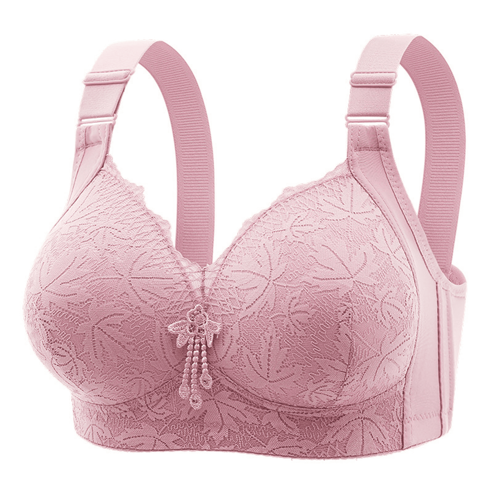 Fulorrnie Bras for Women Support Wirefree Lift Comfort Back Smoothing ...