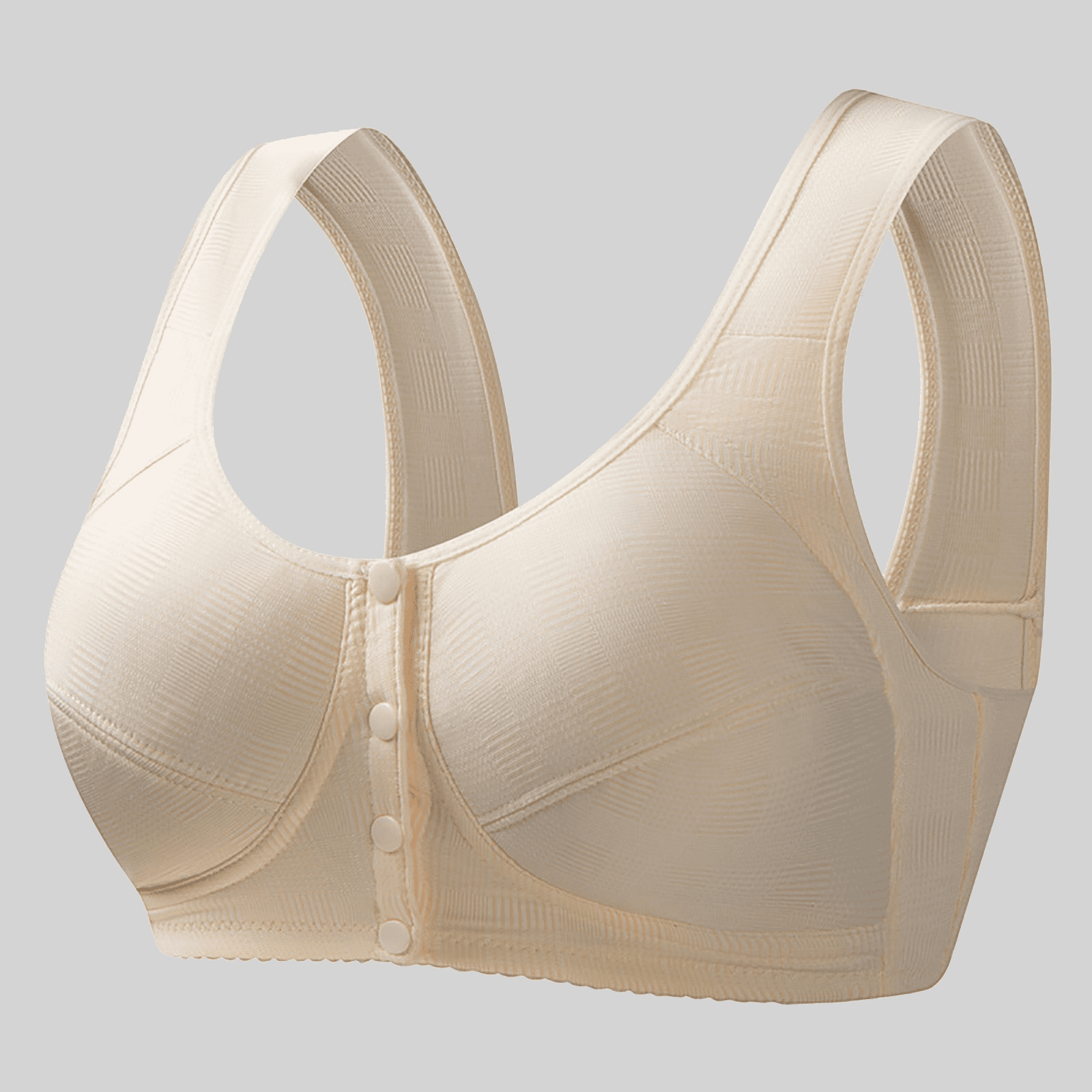 Fulorrnie Bras for Women Supportive No Underwire Comfort Front Closure ...