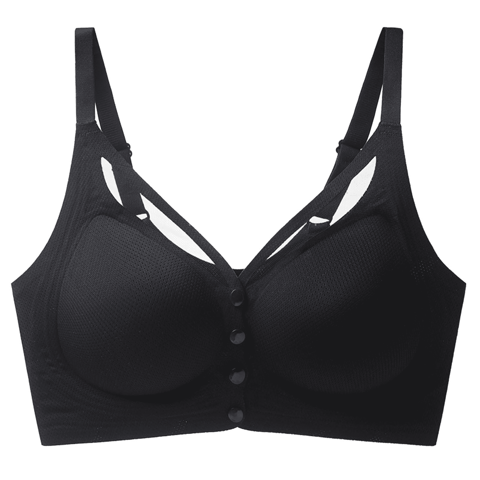 Fulorrnie Bras for Women Supportive No Underwire Comfort Front Closure ...