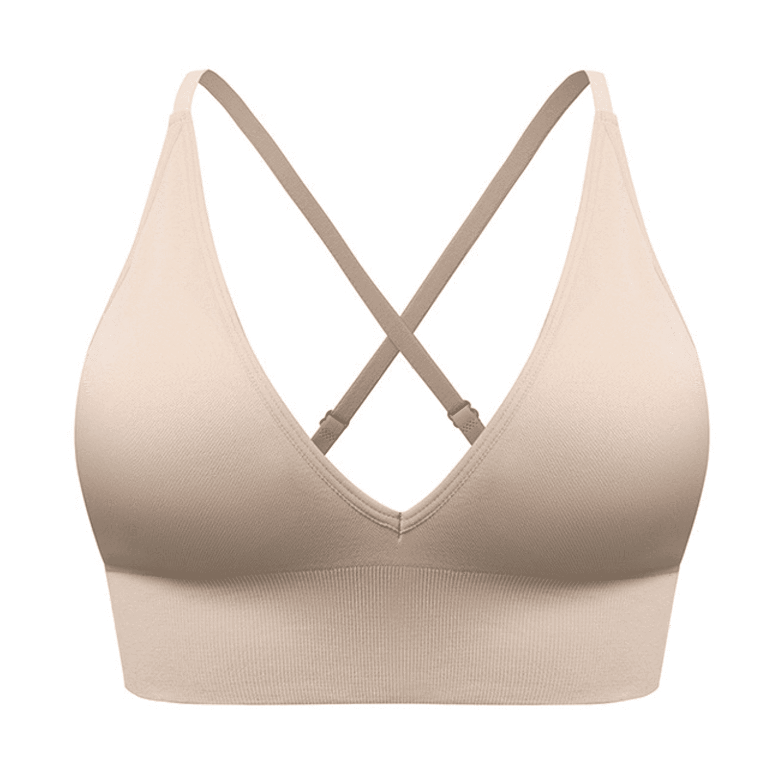 Fulorrnie Bras for Women Supportive Wirefree Lift Comfort Triangle ...