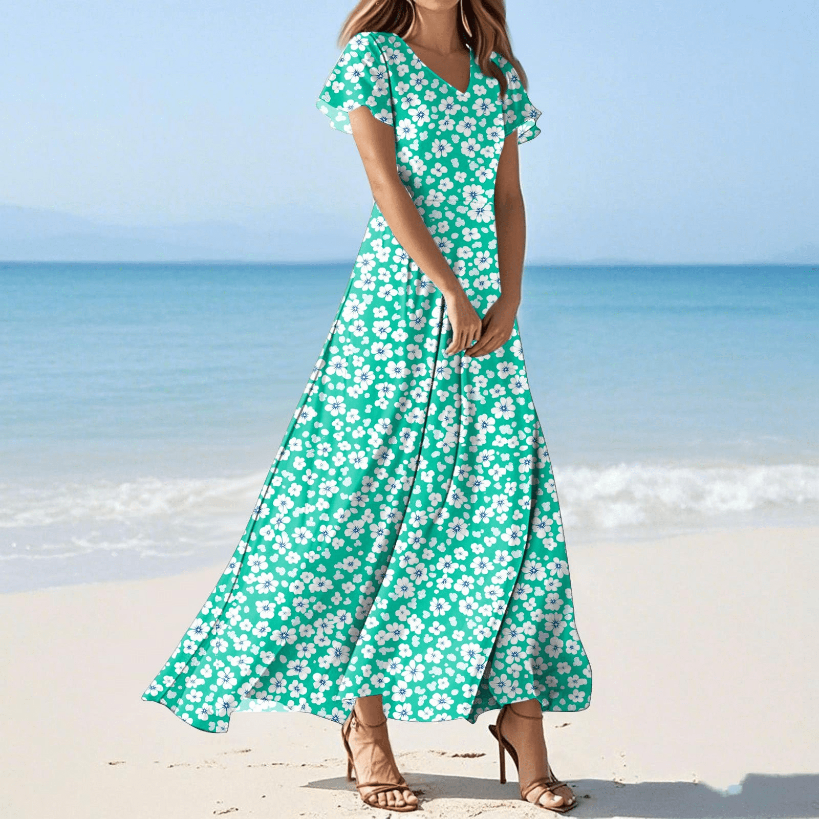 Fulorrnie Pants for Women Cute Regular Fit Ruched Casual Everyday ...