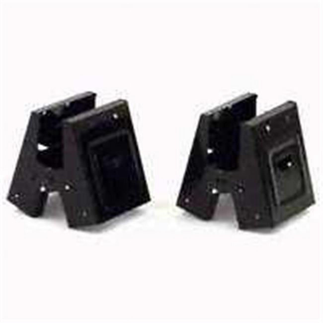Fulton 400SHB Sawhorse Brackets, 2" x 4", Steel, Black, PK/1PR ...