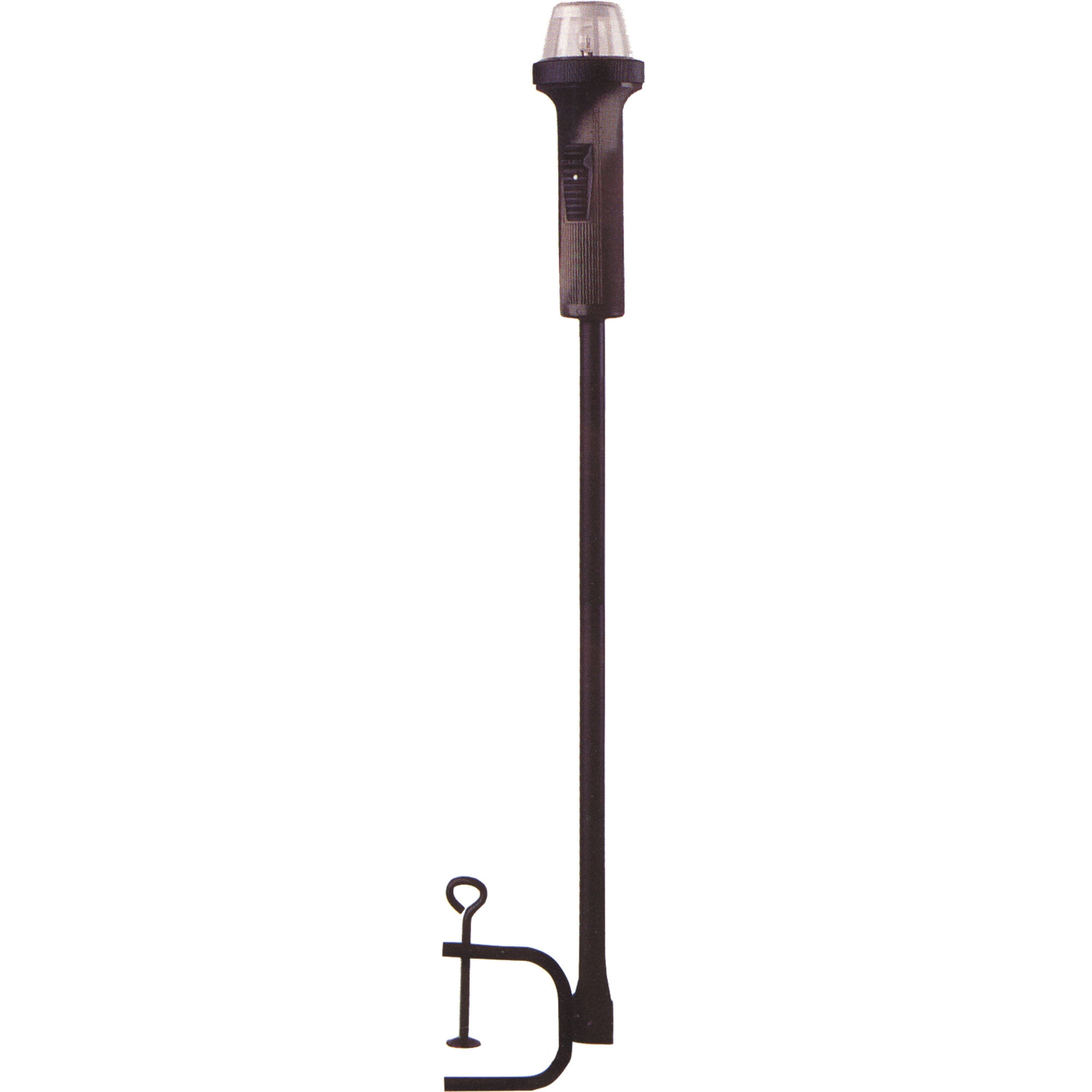 Fulton 48PWR-CL Battery Operated Portable Stern Light - 'C' Clamp Mount ...