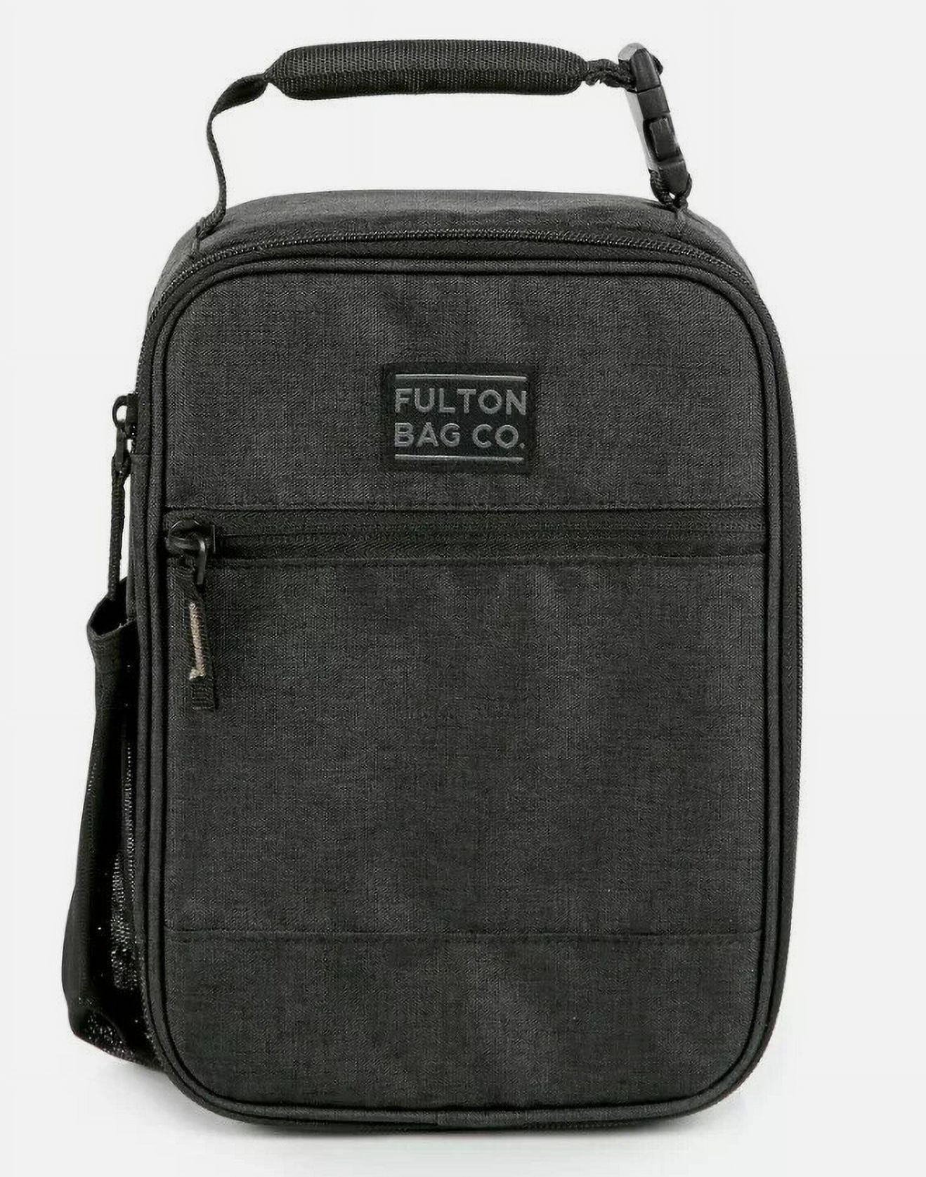 Fulton Bag Co. Upright Lunch Bag - Black - Walmart.com