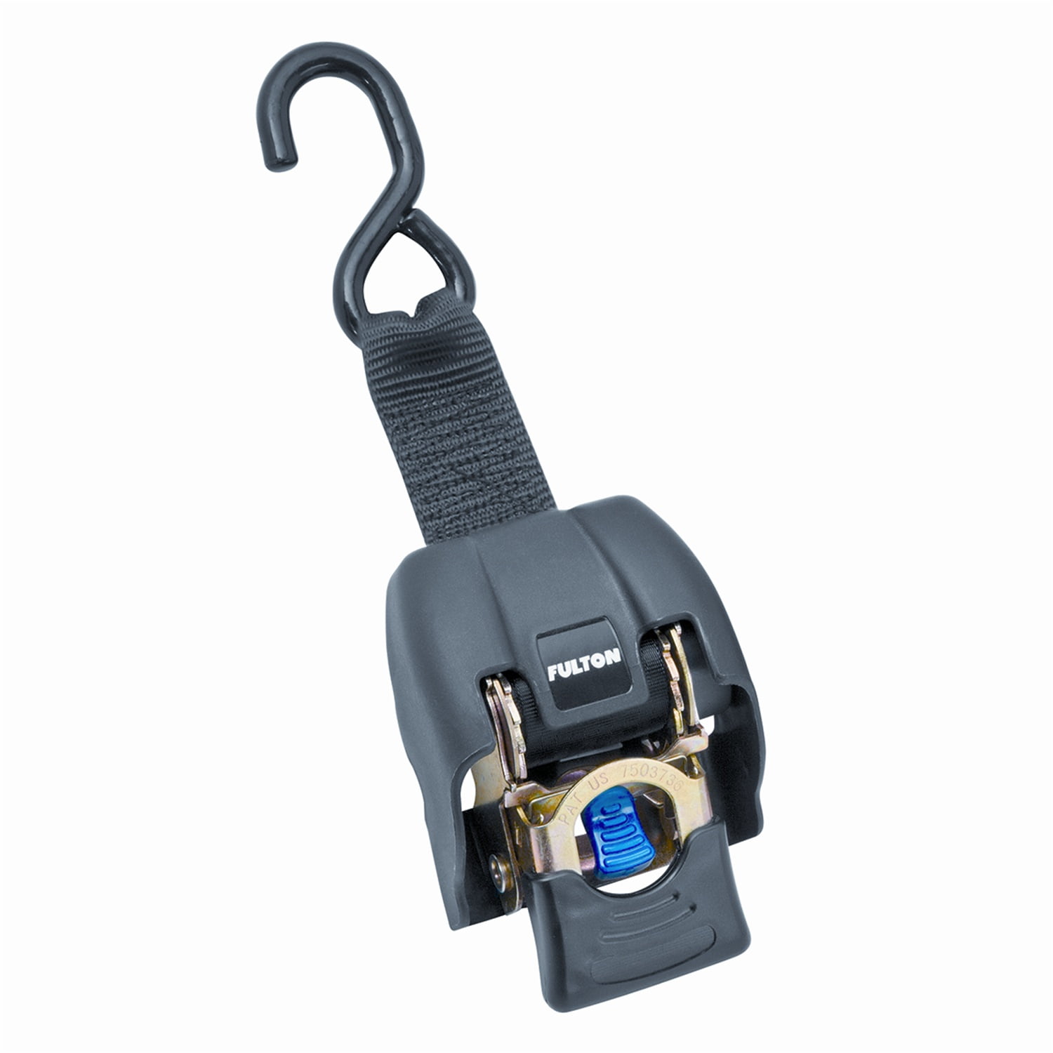 Fulton Heavy Duty 2" x 43" 833 lb Work Load Retractable Transom Ratchet Tie Down - Walmart.com