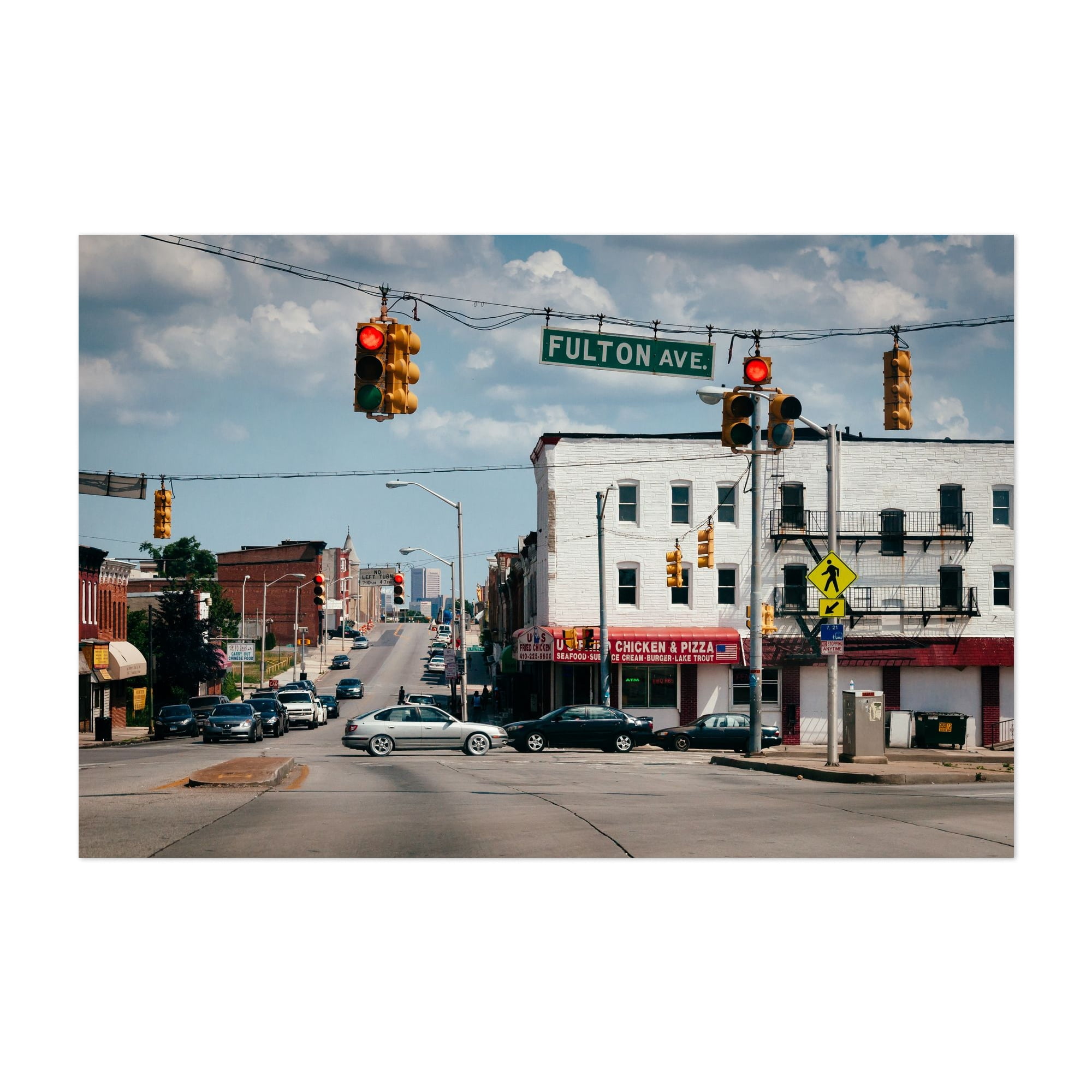 Fulton & Pennsylvania - Baltimore Maryland Photography Cityscape Street ...