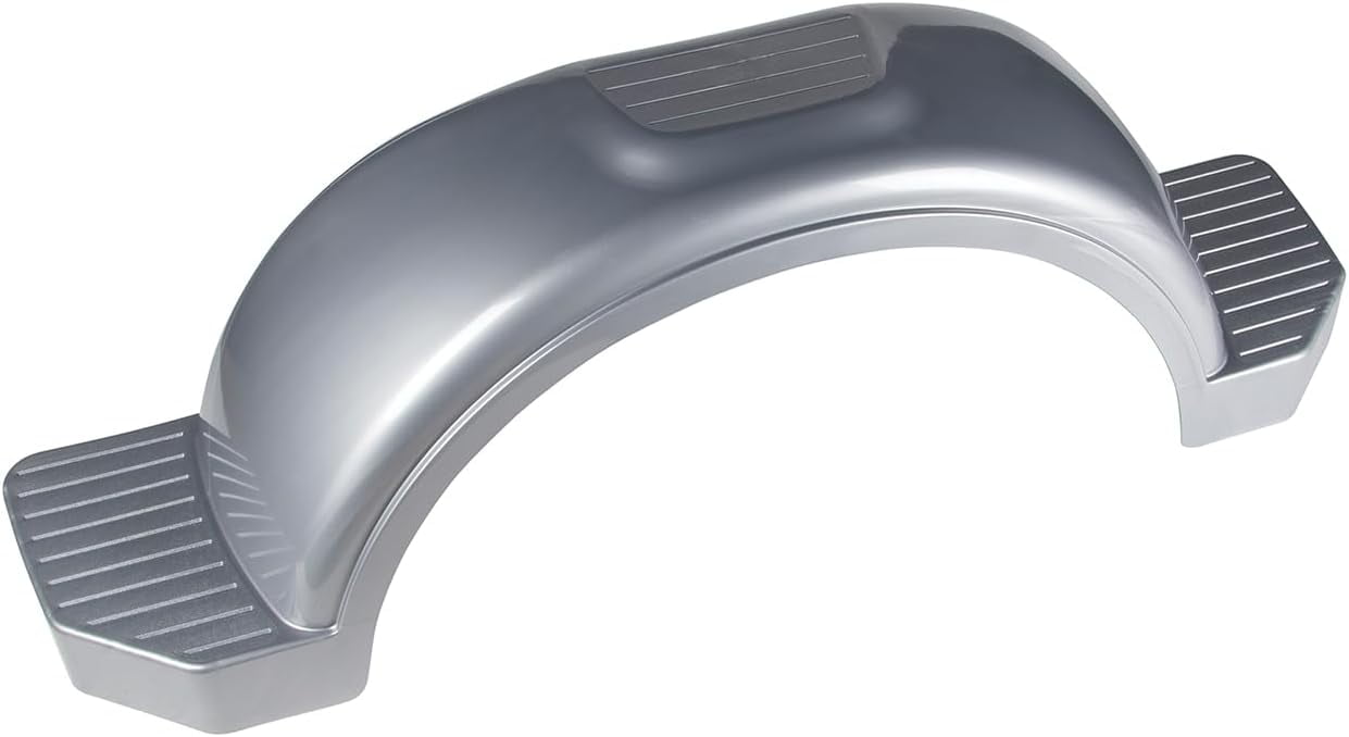 Fulton Plastic Trailer Fender, 15-Inch Tire Size, Silver - Walmart.com