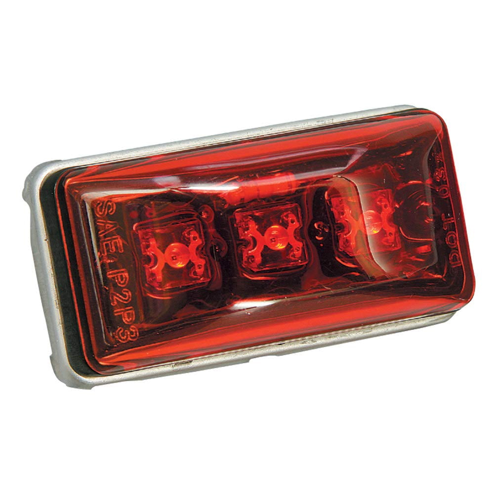 Fulton Wesbar 401566 Waterproof DHF10 LED Clearance Light, Red - Walmart.com