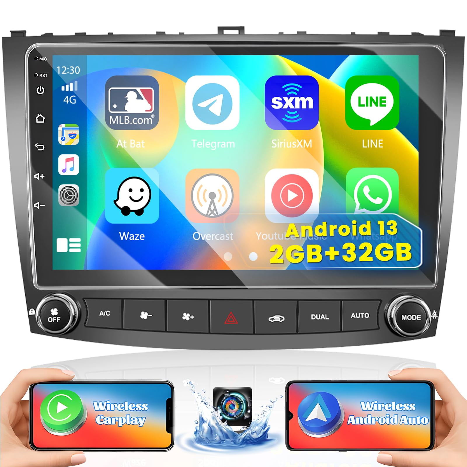Fuluku for Lexus IS250 IS300 IS200 IS220 IS350 2005-2012 Android 13 ...