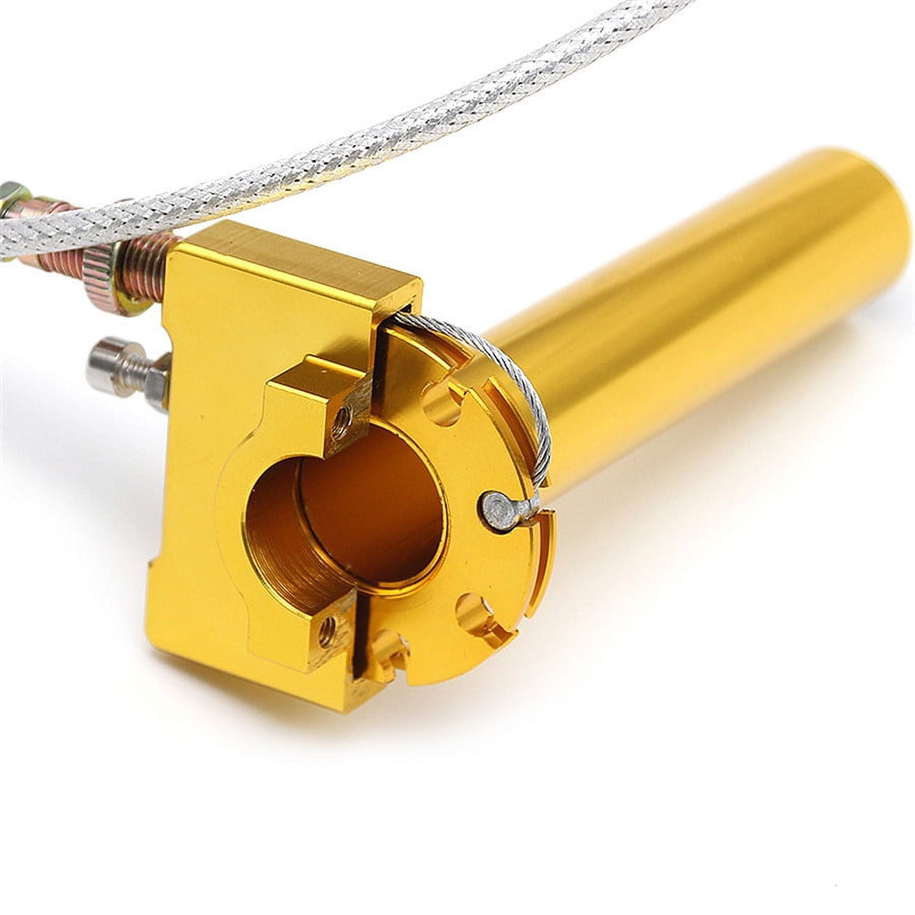 Fuluru Aluminum Motorcycle Throttle Turn Grip Quick Twister + Cable ...