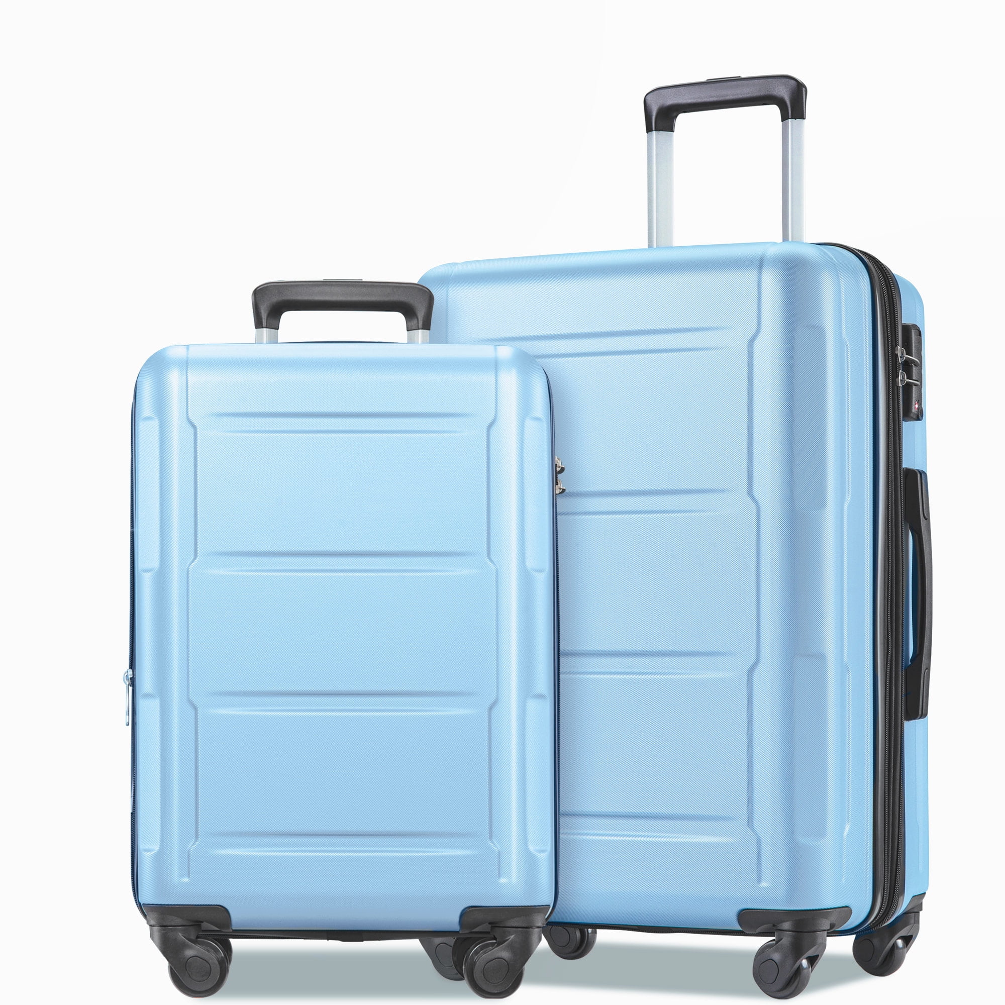 Fulvari 20"+24" Set of 2 Luggage, Lightweight Expandable Suitcase With ...