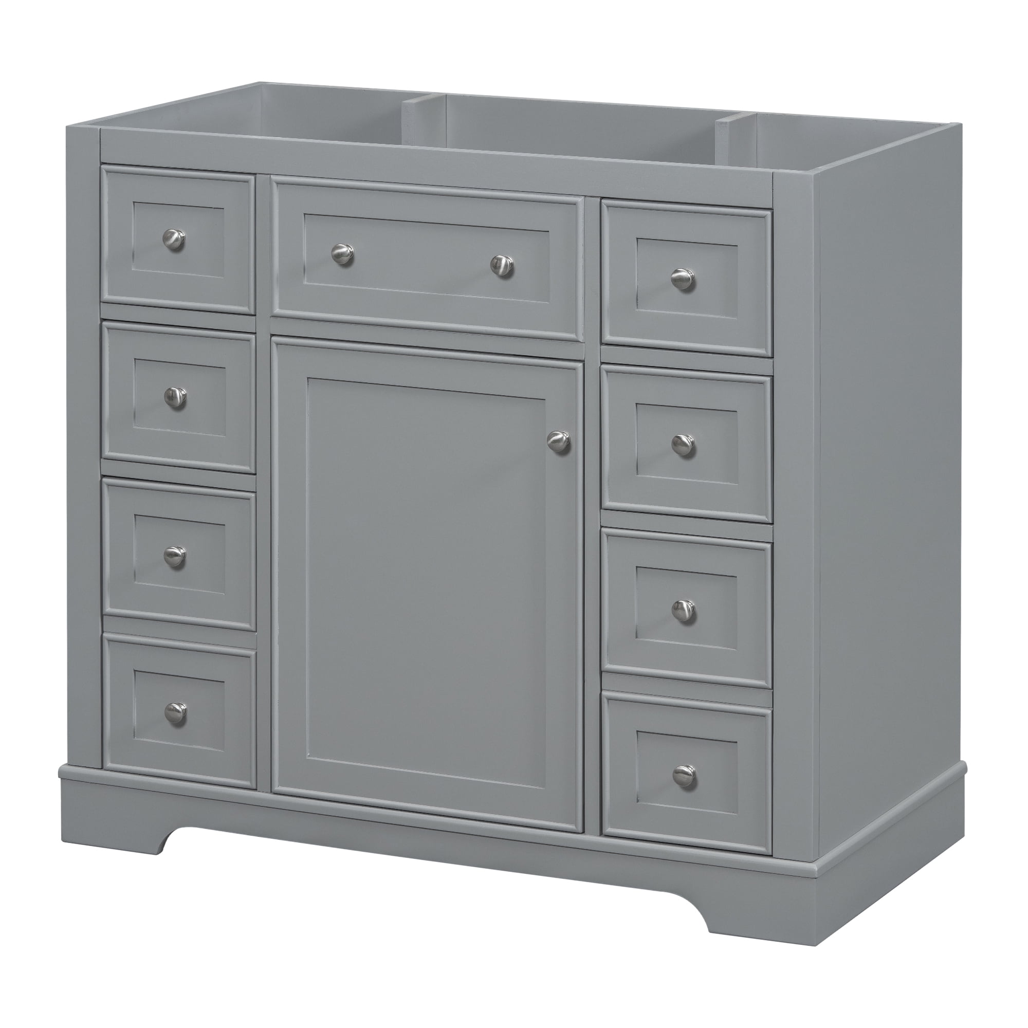Fulvari Bathroom Sink Vanity 36'' With Drawer Divider 3 Drawers ...
