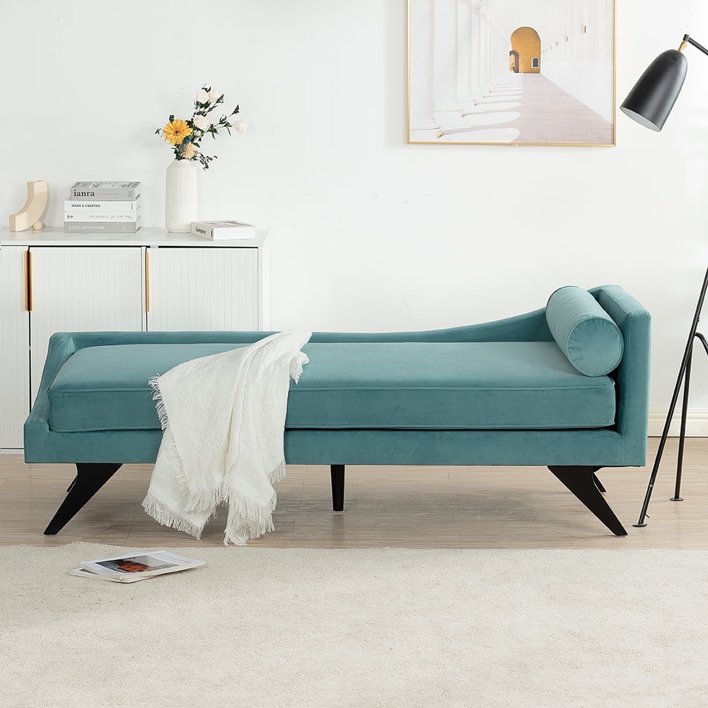 Fulvari Chaise Lounge Sofa Chaise Lounge Chair Indoor With Sloping ...