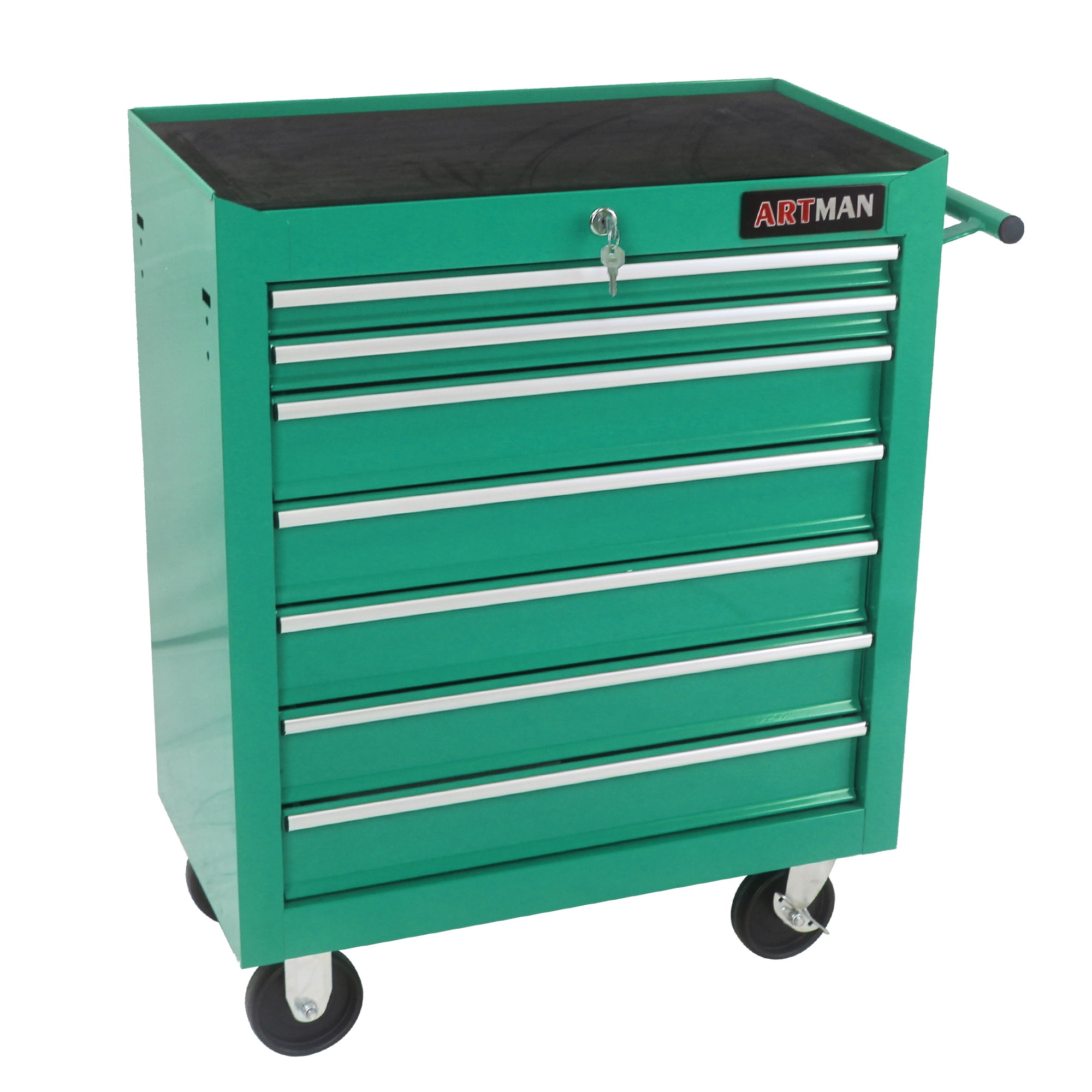 Fulvari Tool Chest With Wheels, Rolling 7-Tier Tool Box With Wheels, Utility Industrial Service ...