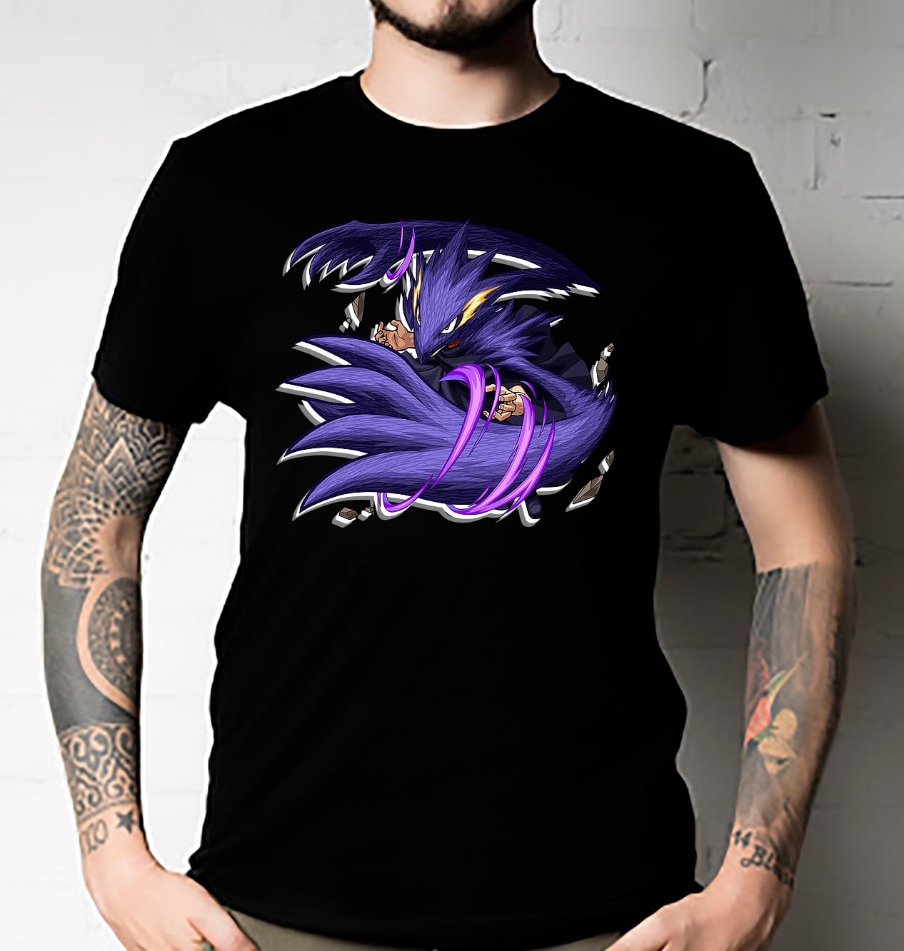 Fumikage Tokoyami Manga Strip My Hero Academia Anime Tshirt T-Shirt ...