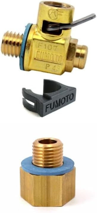 Fumoto F137S M12-1.75 Thread Quick Oil Drain Valve with ADP-137 adapter ...