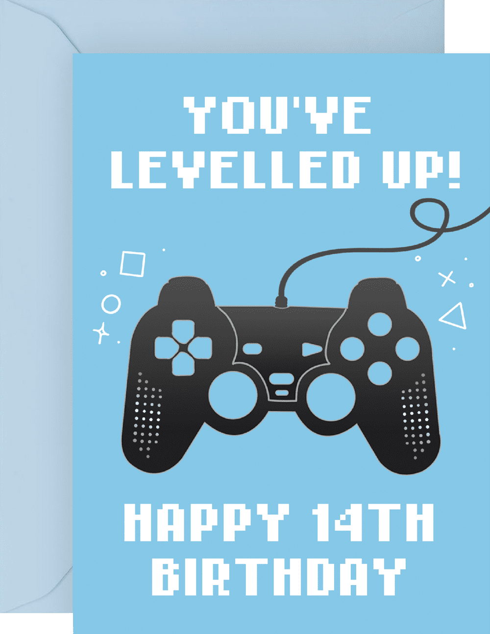 Fun 14th Birthday Card for Boys - 'You've Levelled Up!' - Happy ...