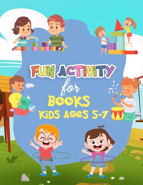 Fun Activity Books For Kids Ages 5-7, (Paperback) - Walmart.com