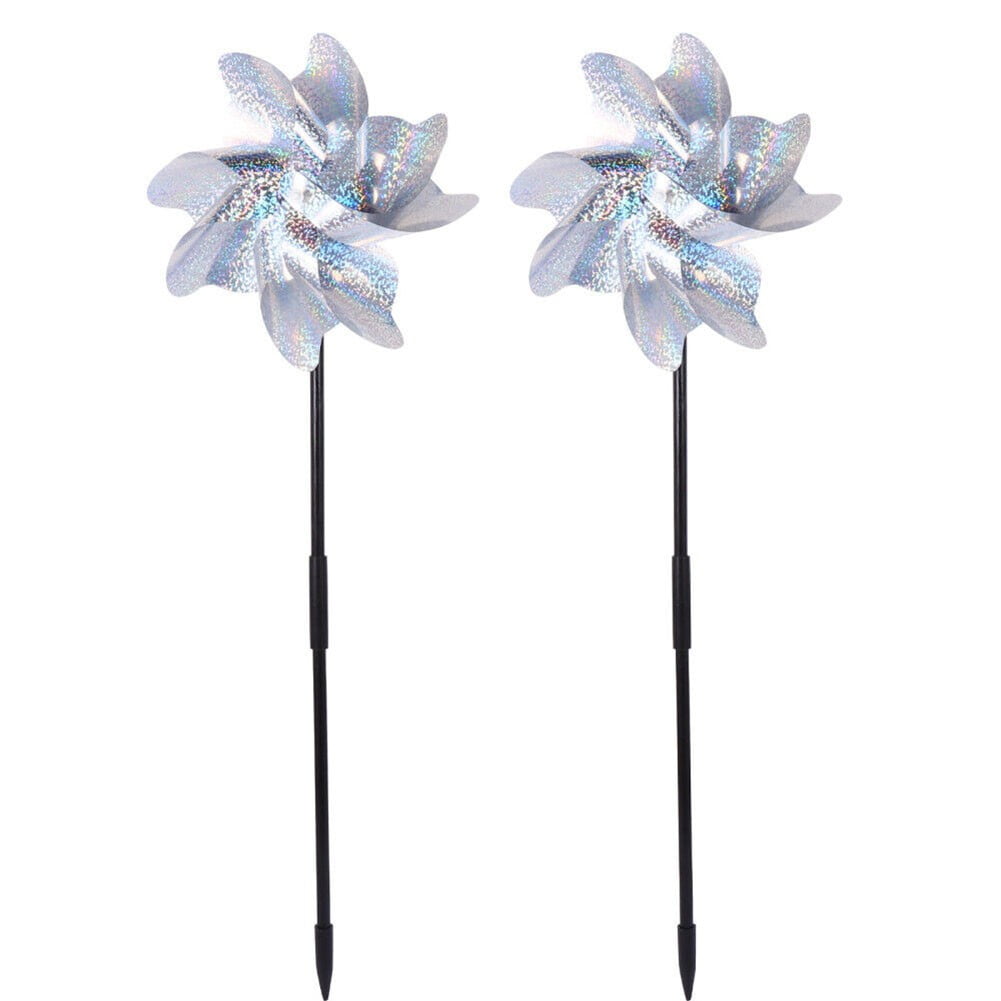 Fun And Decorative Wind Chimes For Garden 2 Pcs With Rotating Windmill ...