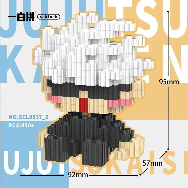 Fun Assembled Building Blocks Spell Counterattack Gojo Satoru Xia ...