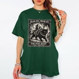 Fun Aunt Knight Riding Black Cat T-Shirt, Hear Ye Fun Aunt Has Arrived ...