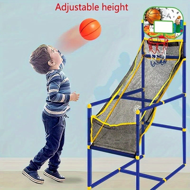 Fun Basketball Hoop Arcade Game, Indoor/Outdoor Toy Shooting System Toy ...