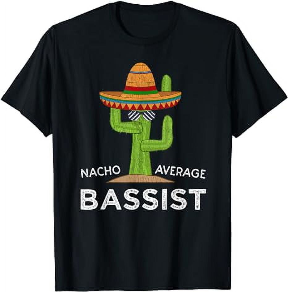 Fun Bassist Joke Humor Saying | Funny Bass Guitar Player T-Shirt ...