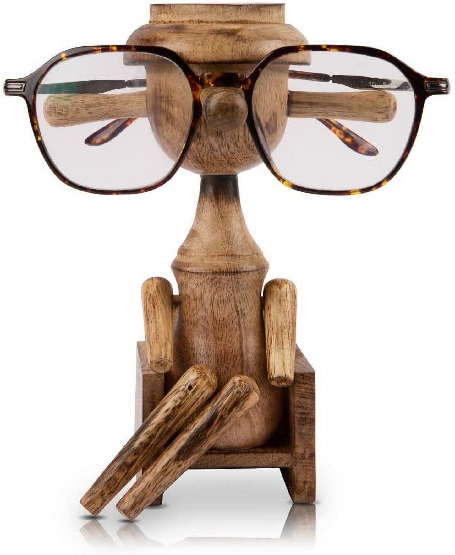 Fun Birthday Gift Ideas Handcrafted Wooden Reading Glasses Stand ...