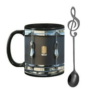ThisWear Music Lovers Gifts Music Notes Mug Music Themed Gift Music ...