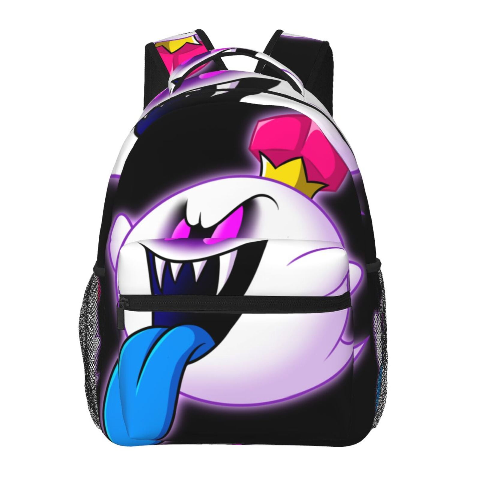 Fun Boo Luigi's Mansion Adjustable Laptop Backpack School Student Book ...