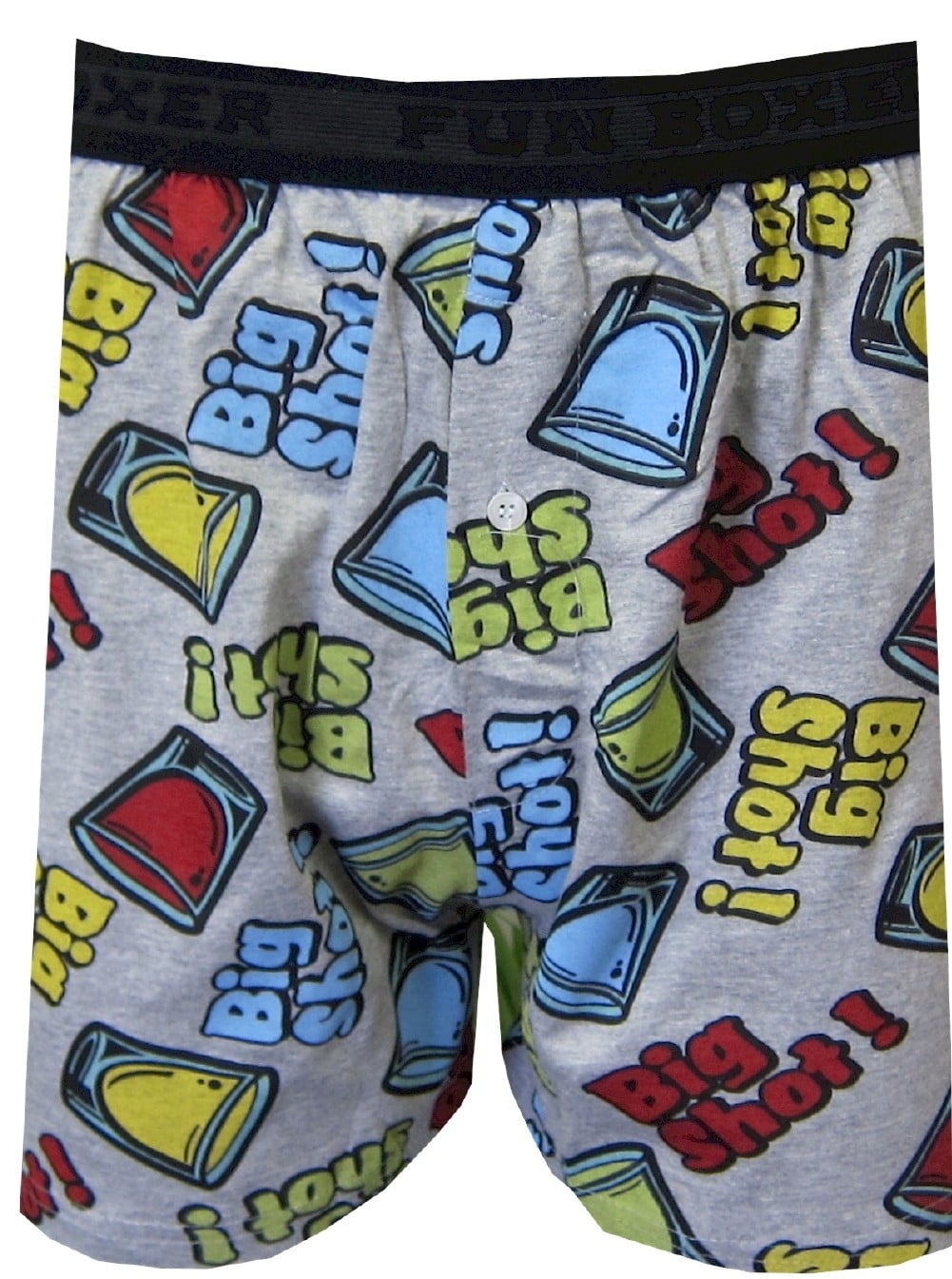 Fun Boxers Mens Shot Glass I'm a Big Shot Boxers (Small) - Walmart.com