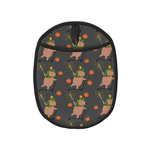 Fun Capybaras Christmas Pot Holders for Kitchen - Heat Resistant Oven ...