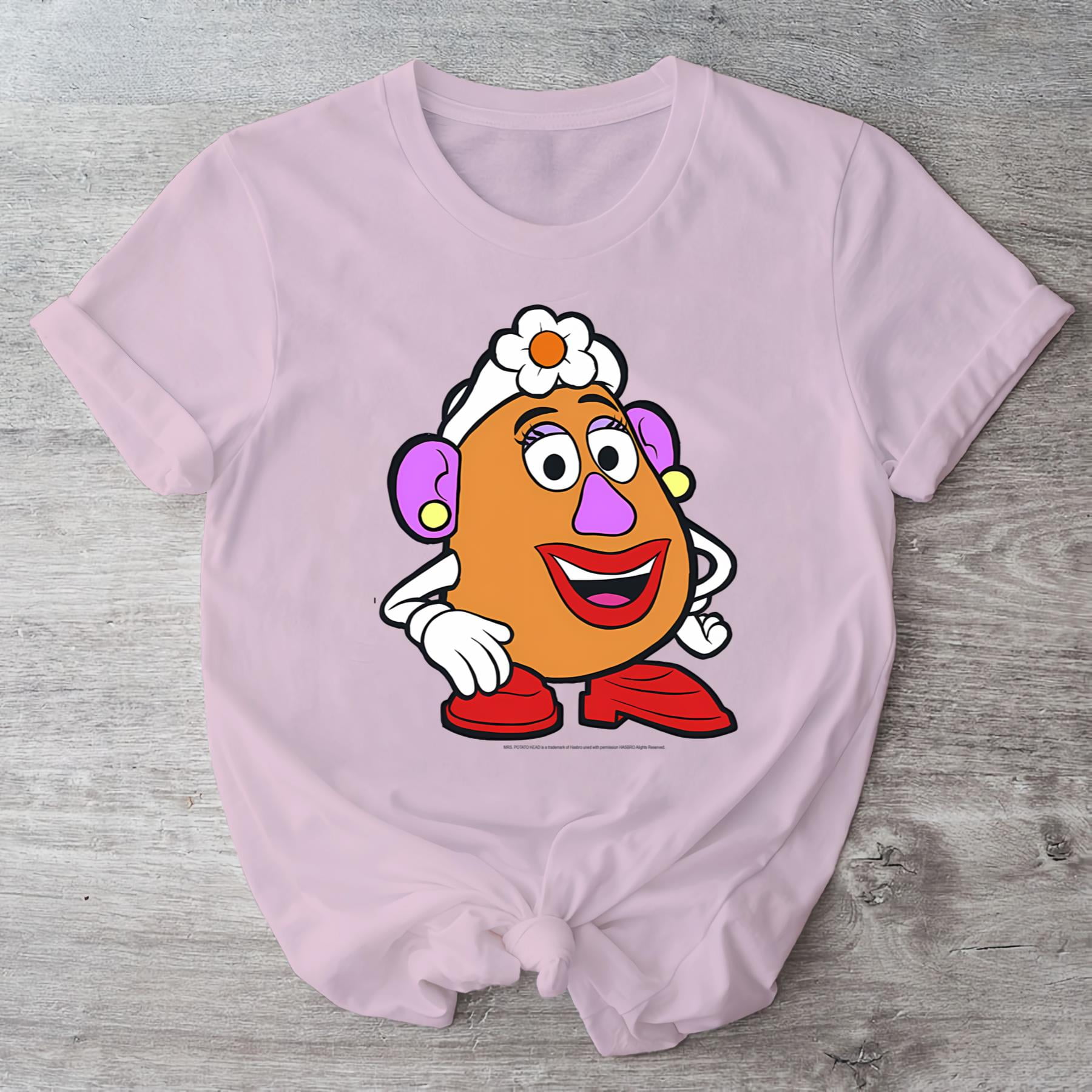 Fun Cartoon Character Big Portrait Graphic Tee, Family Vacation Shirt ...