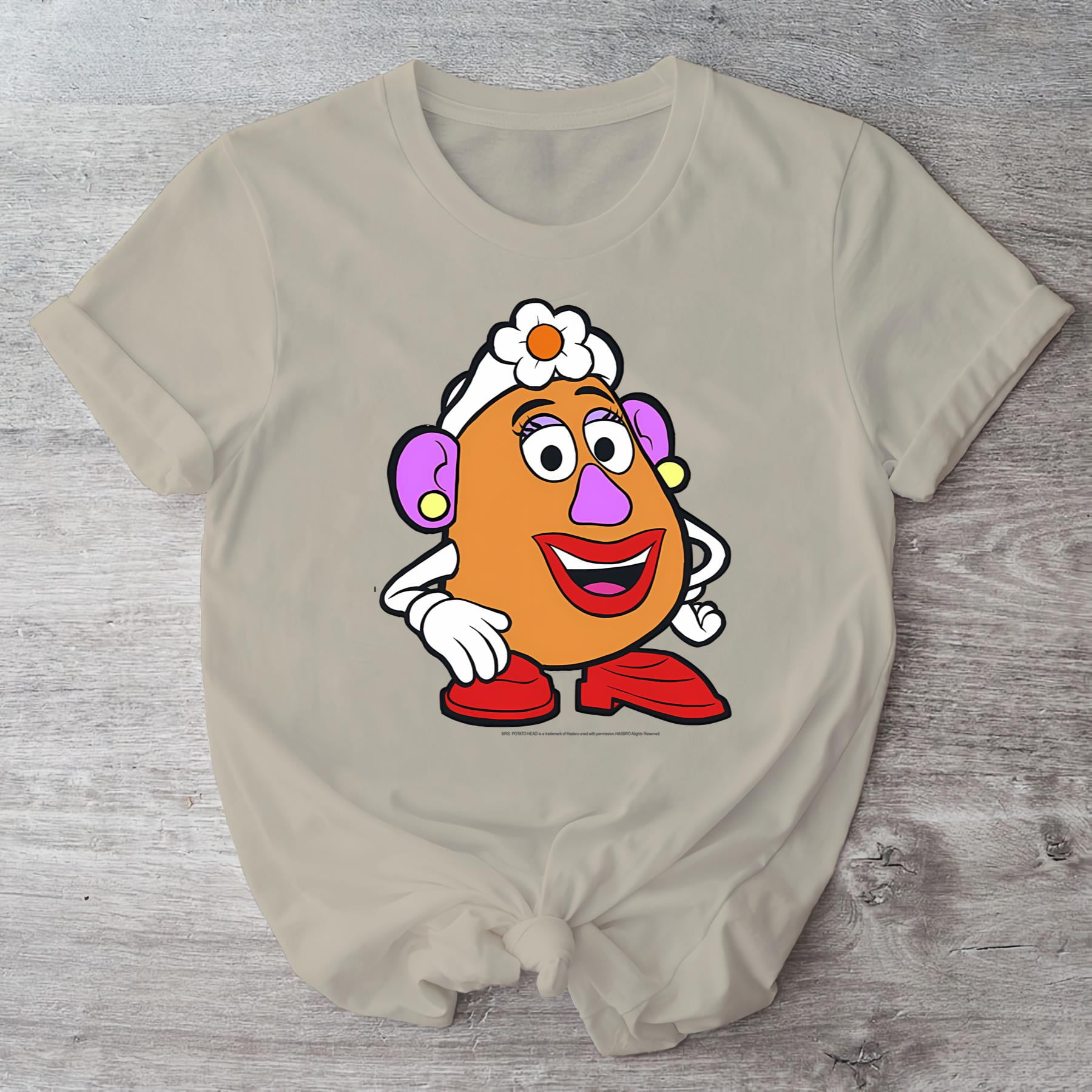 Fun Cartoon Character Big Portrait Graphic Tee, Family Vacation Shirt ...