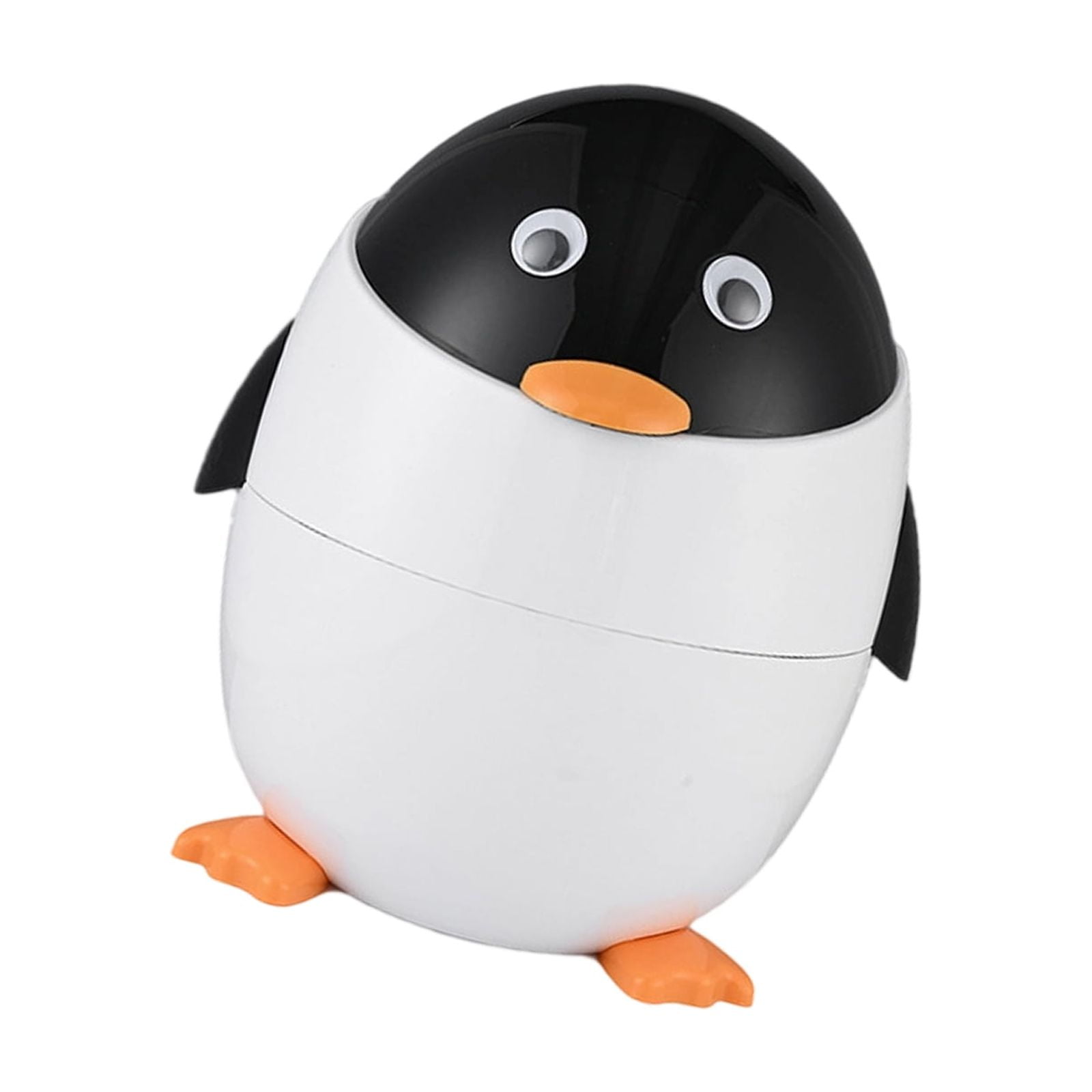Fun Cartoon Waste Bin Easy Lid Trash Can for Kitchen Living Room Space ...