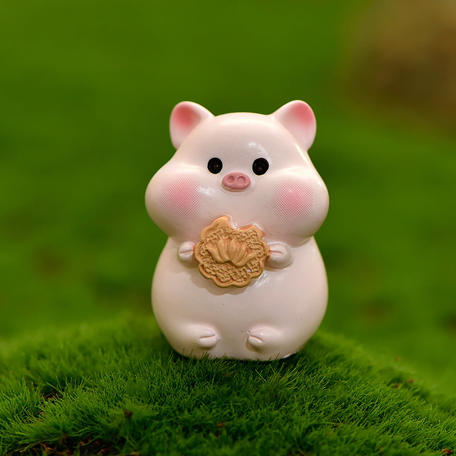 Fun CartoonZodiac Miniature Figurines,Handcrafted Cute Animals Resin ...