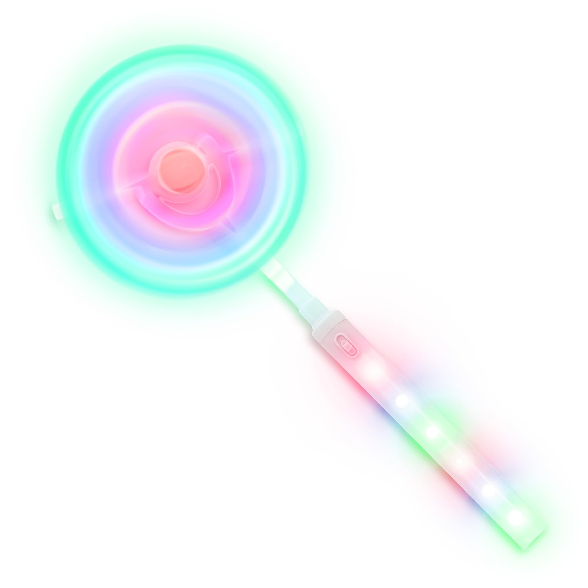 Windy City Novelties LED Windmill Spinner – Light-Up Magic Wand Toy ...