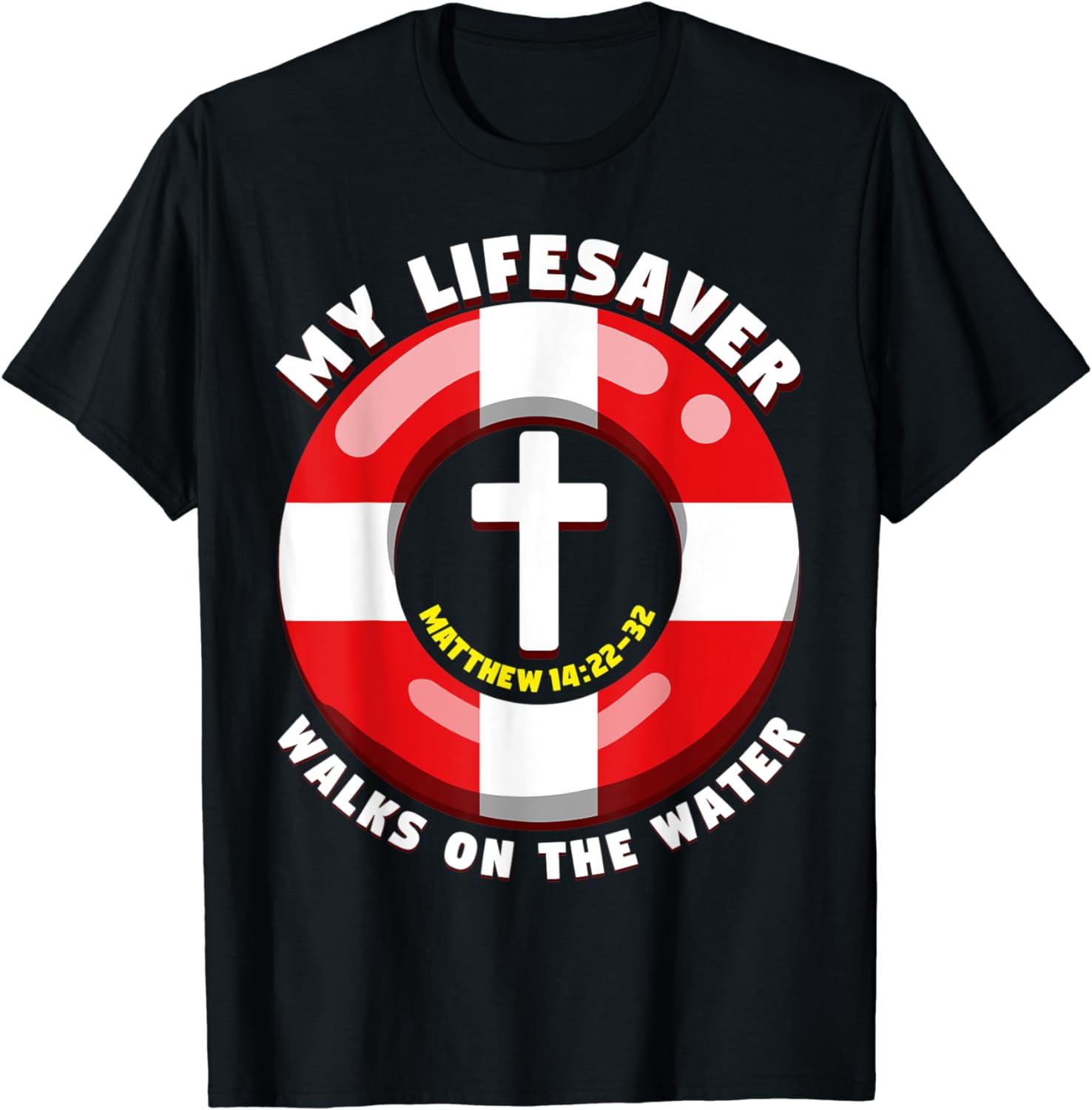 Fun Christian Inspirational Quote Bible Scripture Gift T-Shirt ...